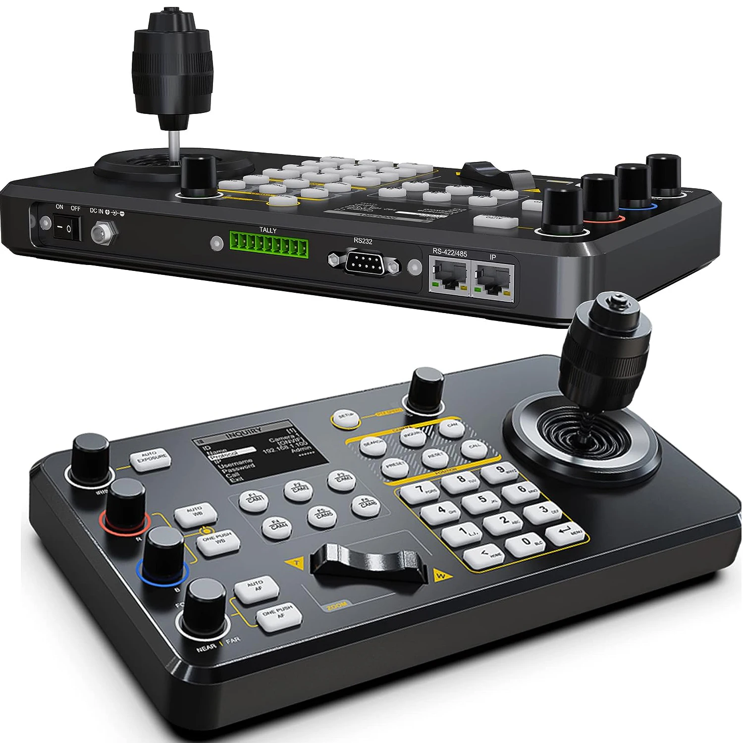 Prisual-PTZ-Camera-controller-PoE-NDI-Camera-controller-keyboard-with ...