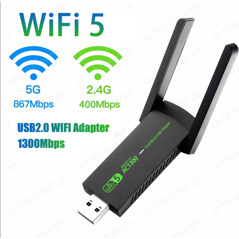 1300Mbps-USB-Wireless-Adapter-Free-Drive-WiFi-Network-Adapter-Wireless ...