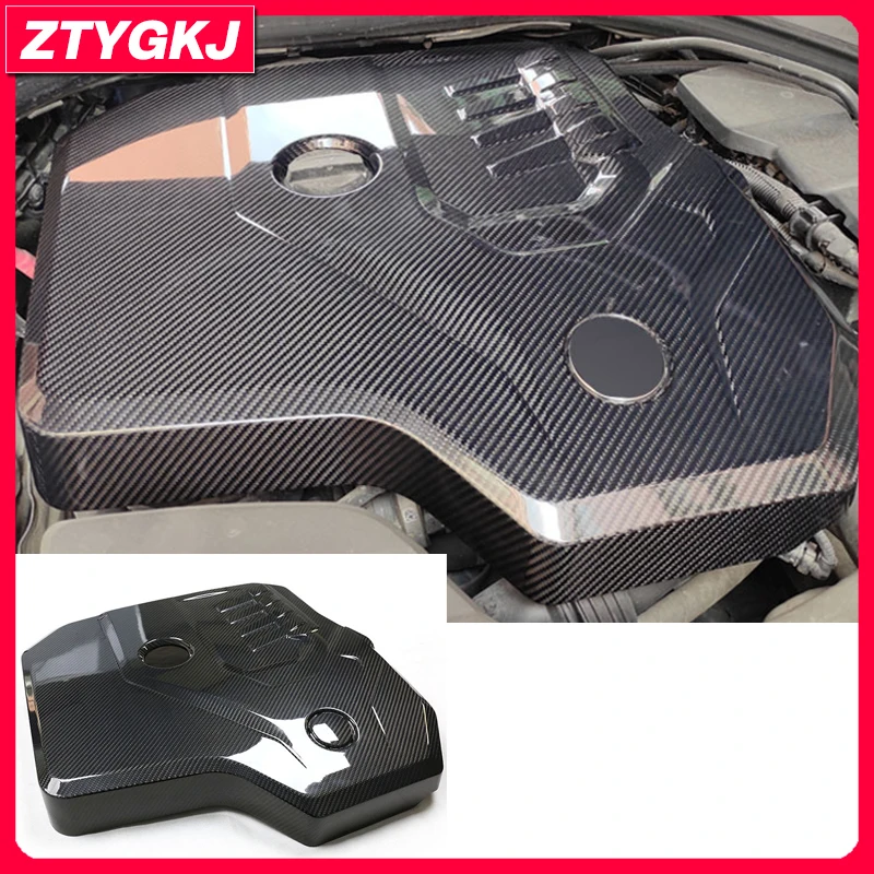 Replacement Type Dry Carbon Fiber Material Engine Bonnet Cover Shell ...