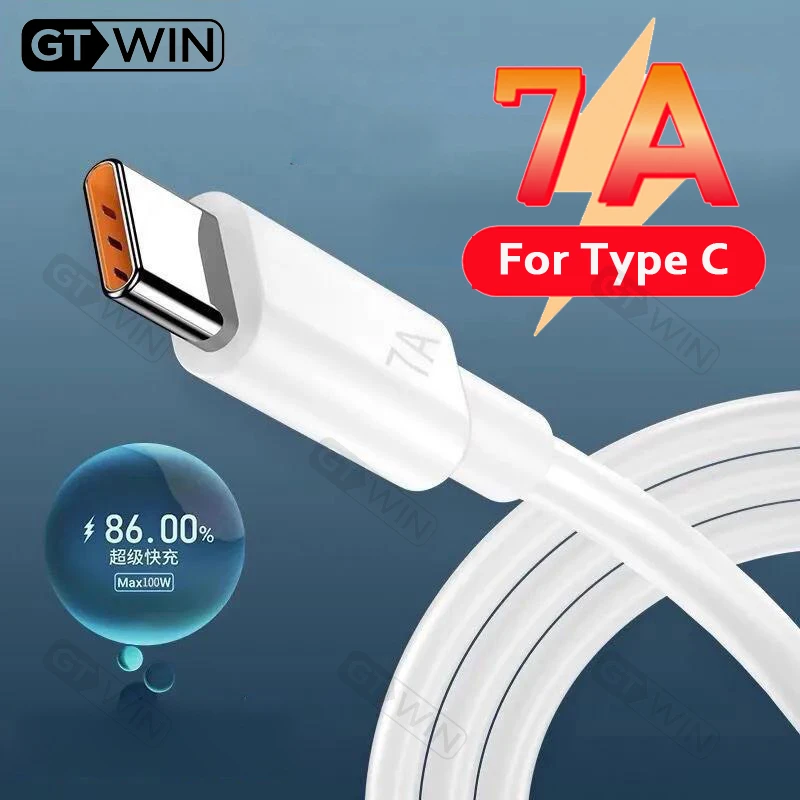 7a Fast Charge Cable Usb Type C Cable For Huawei Mate 40 50 Xiaomi ...