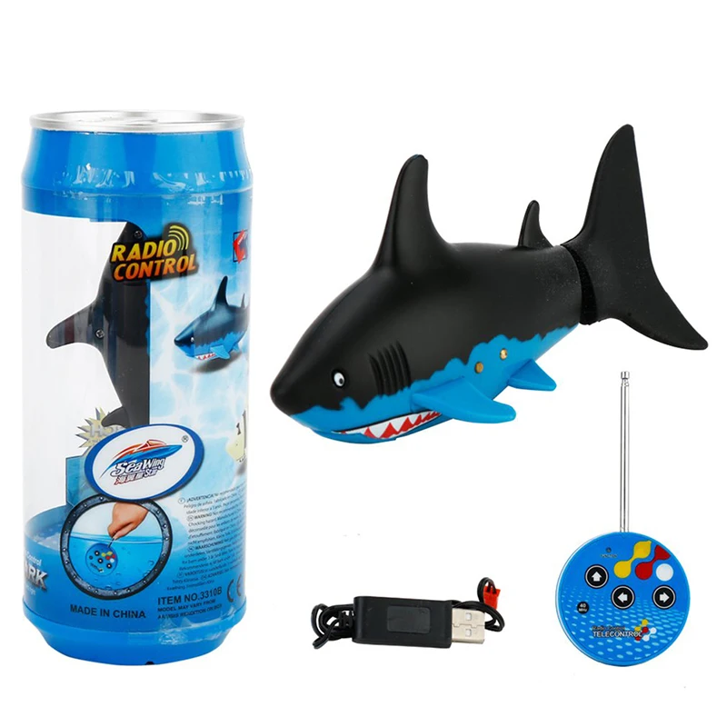 Cute-Mini-RC-Shark-Fish-Boat-Radio-Control-Electronic-Sharks-Cans ...