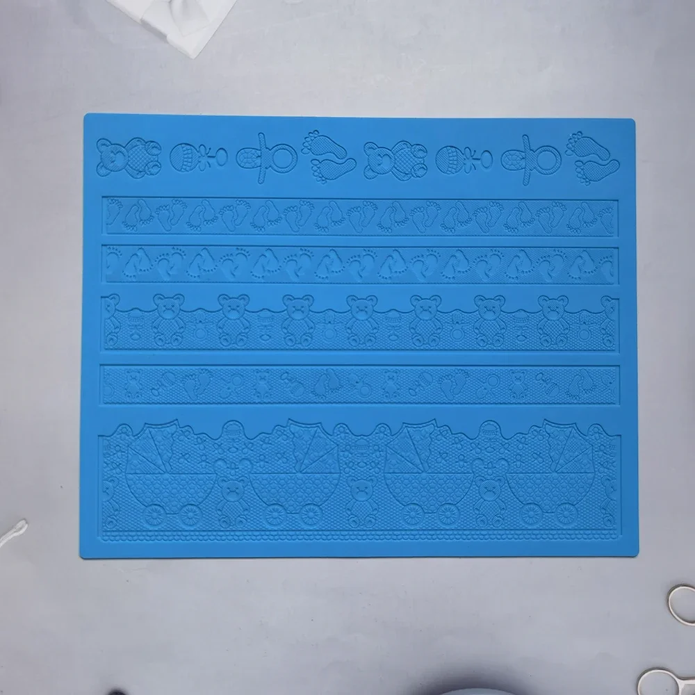Silicone-Cake-Lace-Mat-Silicone-Mold-Cake-Decoration-Mold-Fondant ...