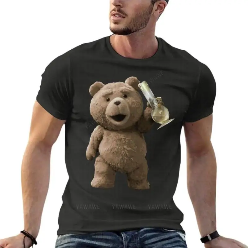 Ted-Bong-camisetas-de-gran-tama-o-para-hombre-ropa-de-calle-100-de ...