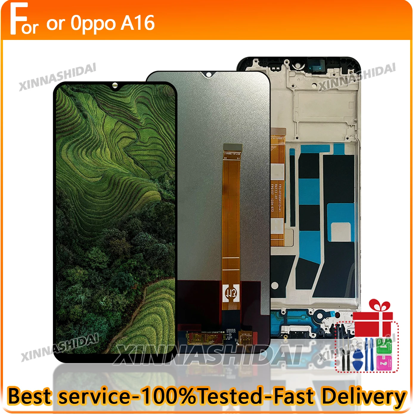6,52 "Neue Display Für OPPO A16 LCD Display Touchscreen Digitizer ...