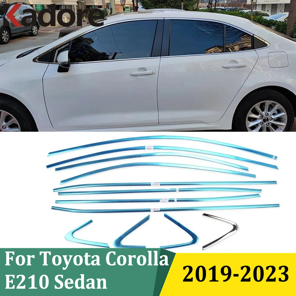 For Toyota Corolla E210 sedan 2019 2020 2021 Car Upper+Lower Window ...