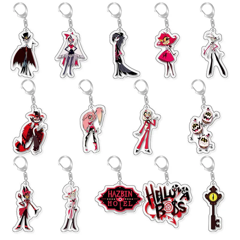 Hazbin-Hotel-Val-Vox-Vel-Lucifer-Alastor-Vaggie-Angel-Dust-Anime ...