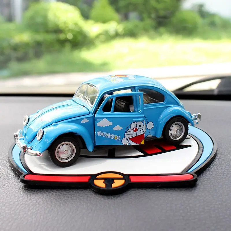 Bandai Doraemon Cat Alloy Car Model Car Ornament Children Doraemon ...