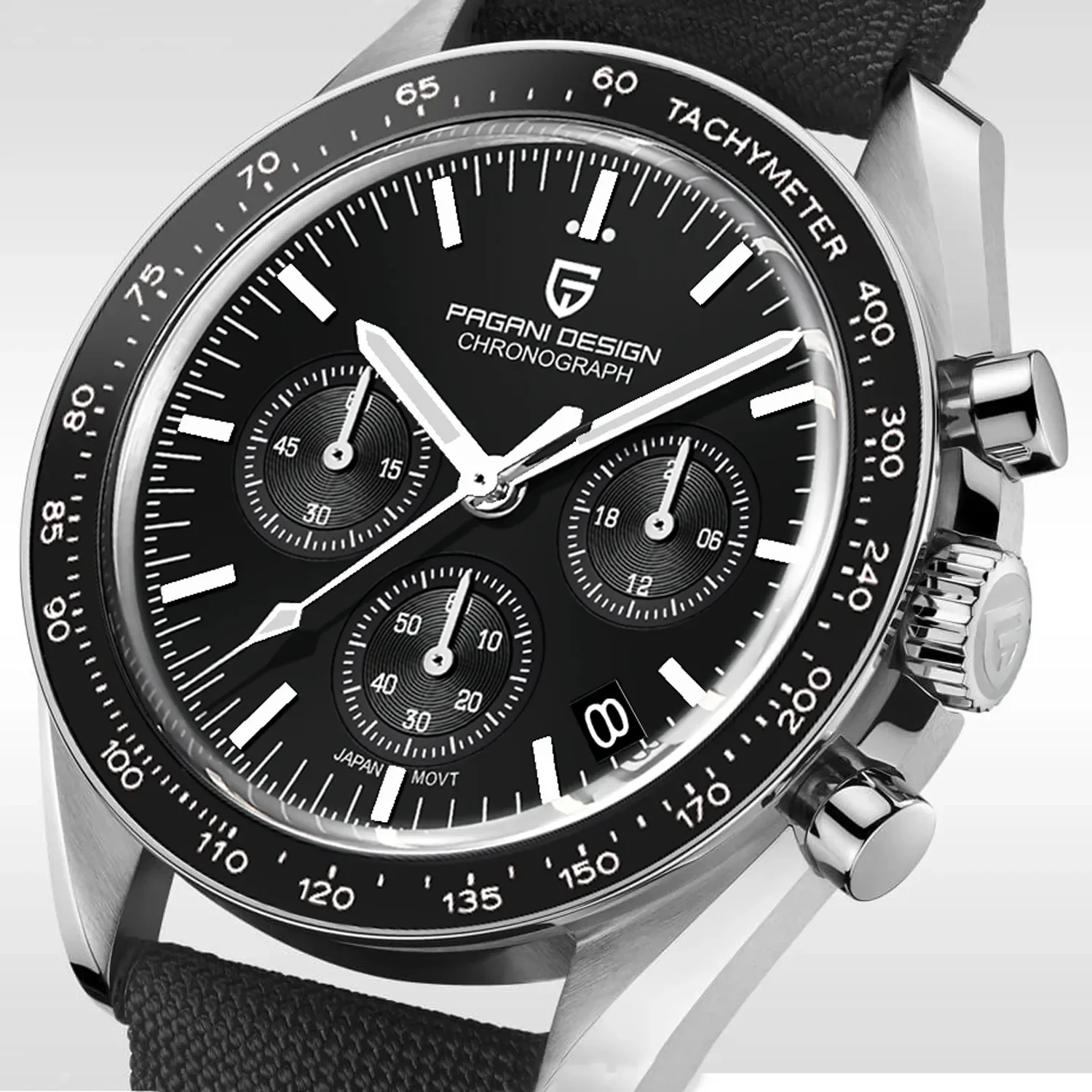 PAGANI-DESIGN-Moon-relojes-para-hombre-de-cuarzo-de-lujo-cron-grafo ...