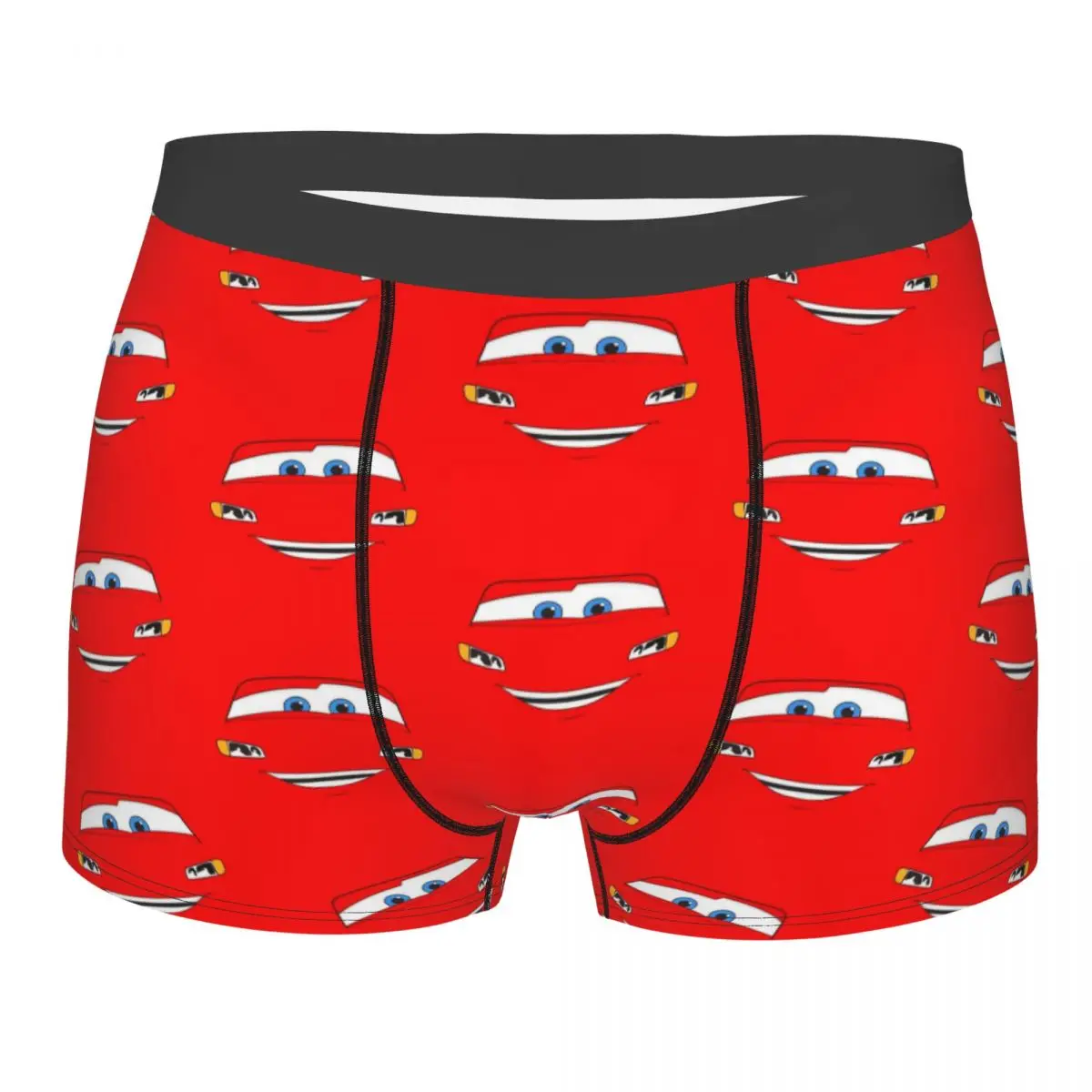 Happy-Cars-Lightning-McQueen-Boxer-Shorts-For-Homme-3D-Printed-Cartoon ...