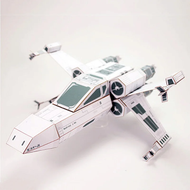 PAPERMAU: Star Wars X-Wing T-65 Starfighter Paper Model By, 43% OFF