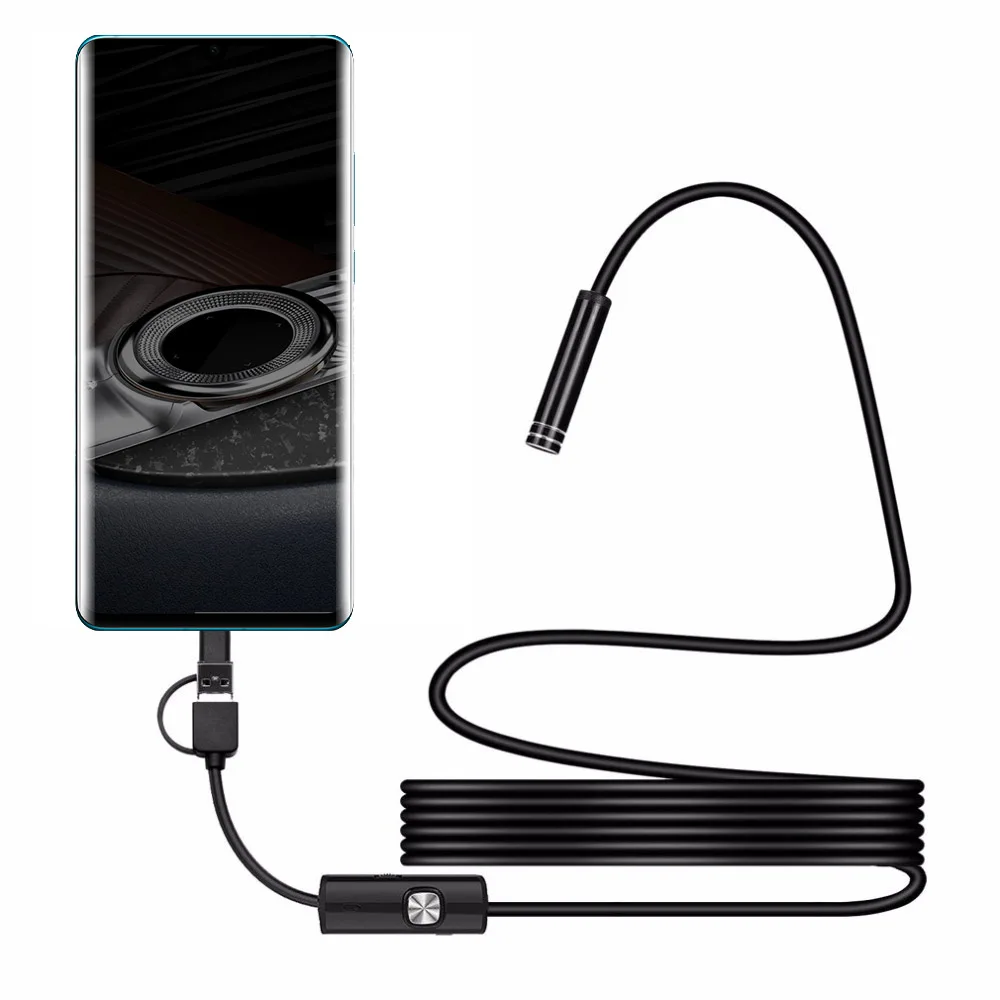 Endoscope-3-In-1-High-Resolution-Flexible-Wire-Micro-cameras-Detector ...