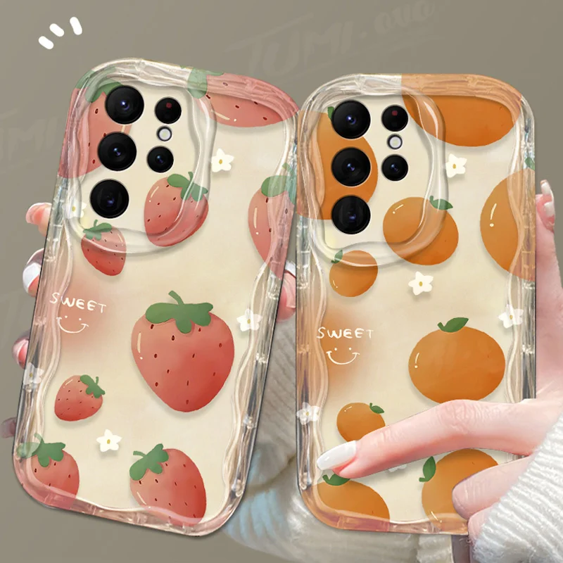 Strawberry-Orange-Fruit-3D-Wave-Case-For-Samsung-Galaxy-A12-A22-A32-A52-A52S-A72-A11.jpg
