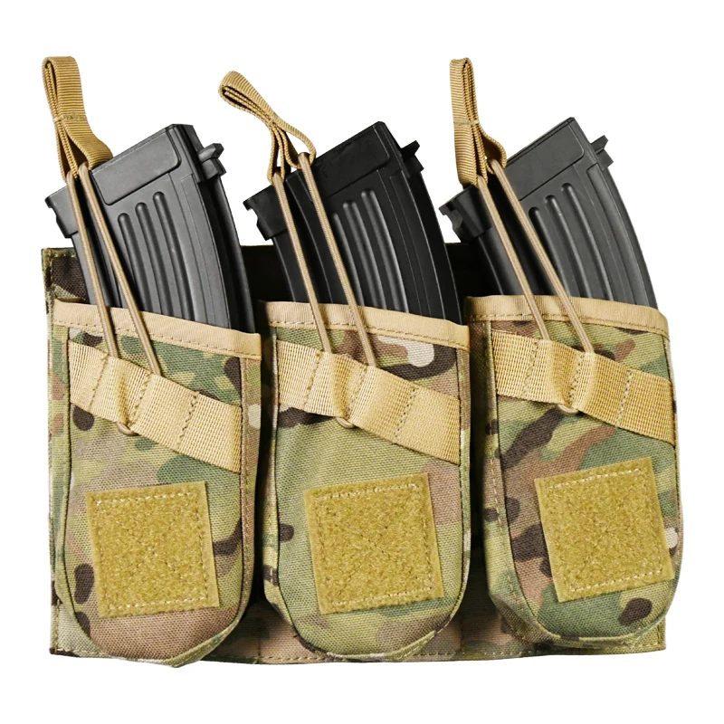 Nylon-Triple-Mag-Pouch-Open-Top-Rifle-Mag-Pouches-and-Pistol-Magazine ...