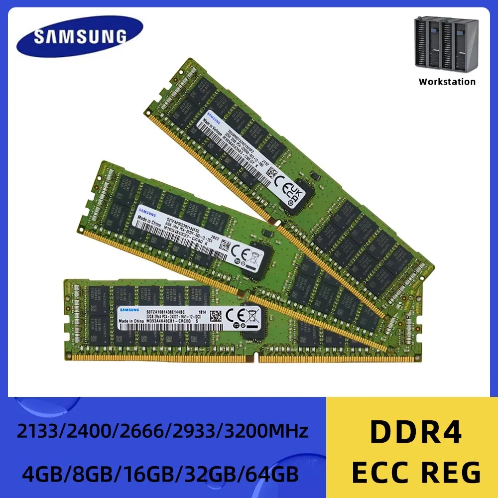 SAMSUNG-Server-Memory-DDR4-4GB-8GB-16GB-32GB-64GB-PC4-2133MHz-2400MHz ...