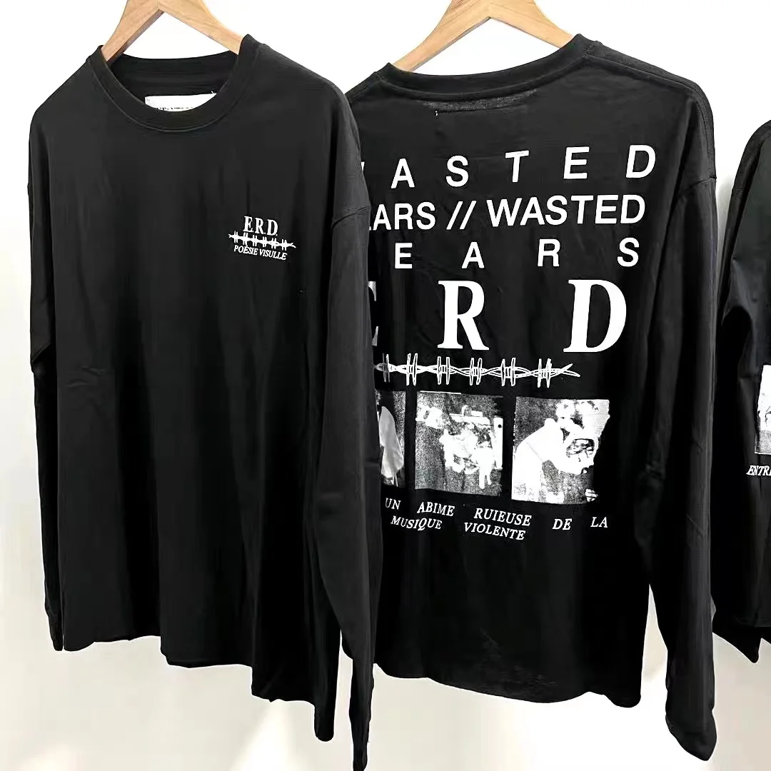 Black-Big-Logo-ERD-Long-Sleeve-T-shirt-Autumn-Winter-Men-Women-Quality ...