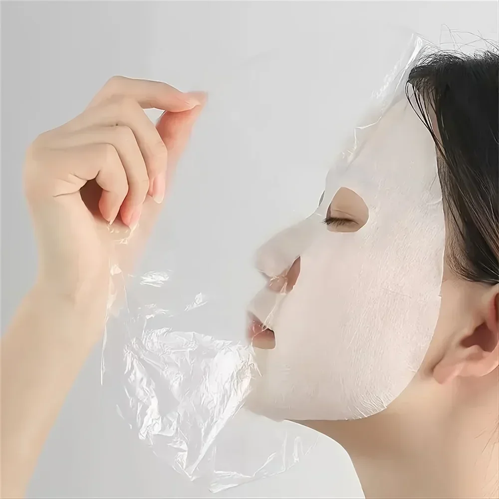 100-200pcs-Facial-Mask-Paper-DIY-Disposable-Moisture-Retention-Facial ...
