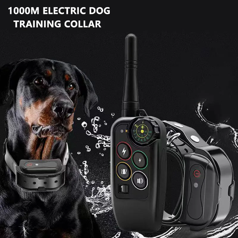 1000m-Electric-Dog-Training-Collar-Remote-Control-Waterproof-training ...