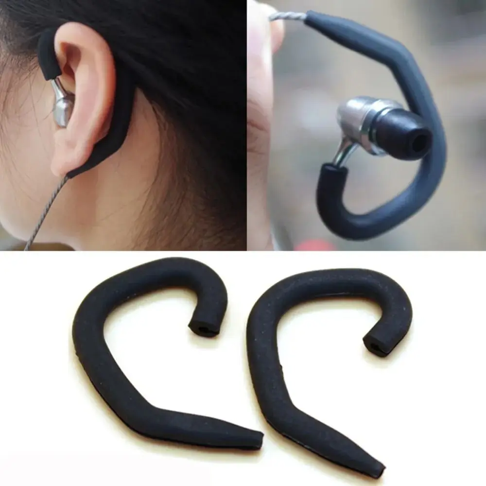 1-Pair-Eco-friendly-Holder-Ear-Hook-Headset-Hanger-Soft-Silicone-Sports ...