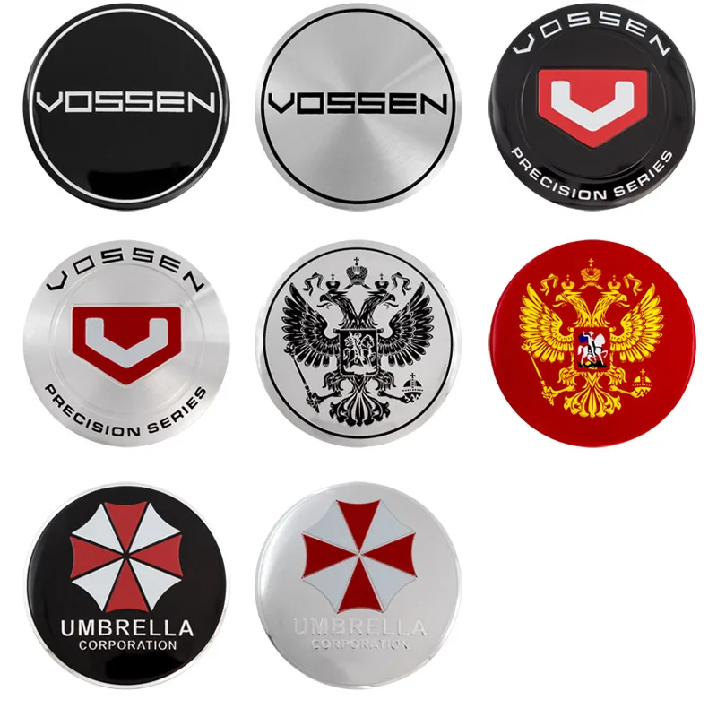 4PCS-lot-60MM-VOSSEN-RACING-UMBRELLA-Car-Wheel-Center-Hub-Cap-Sticker ...