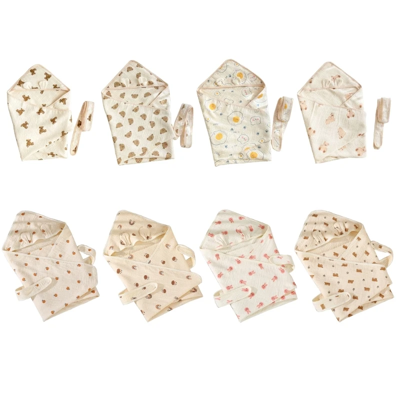 Baby-Blanket-Cotton-Swaddles-Wrap-with-Pattern-for-Newborns-and ...