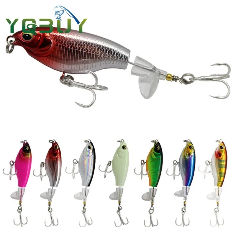Trout Bait Propeller Floating Rotating Tail Fish Bait Sand Flea Bait