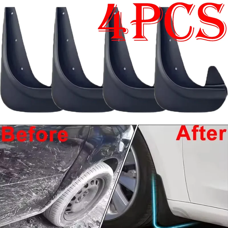 4pcs Auto Truck Mud Flaps Mud Flaps Universal Tire Fenders Sludge ...
