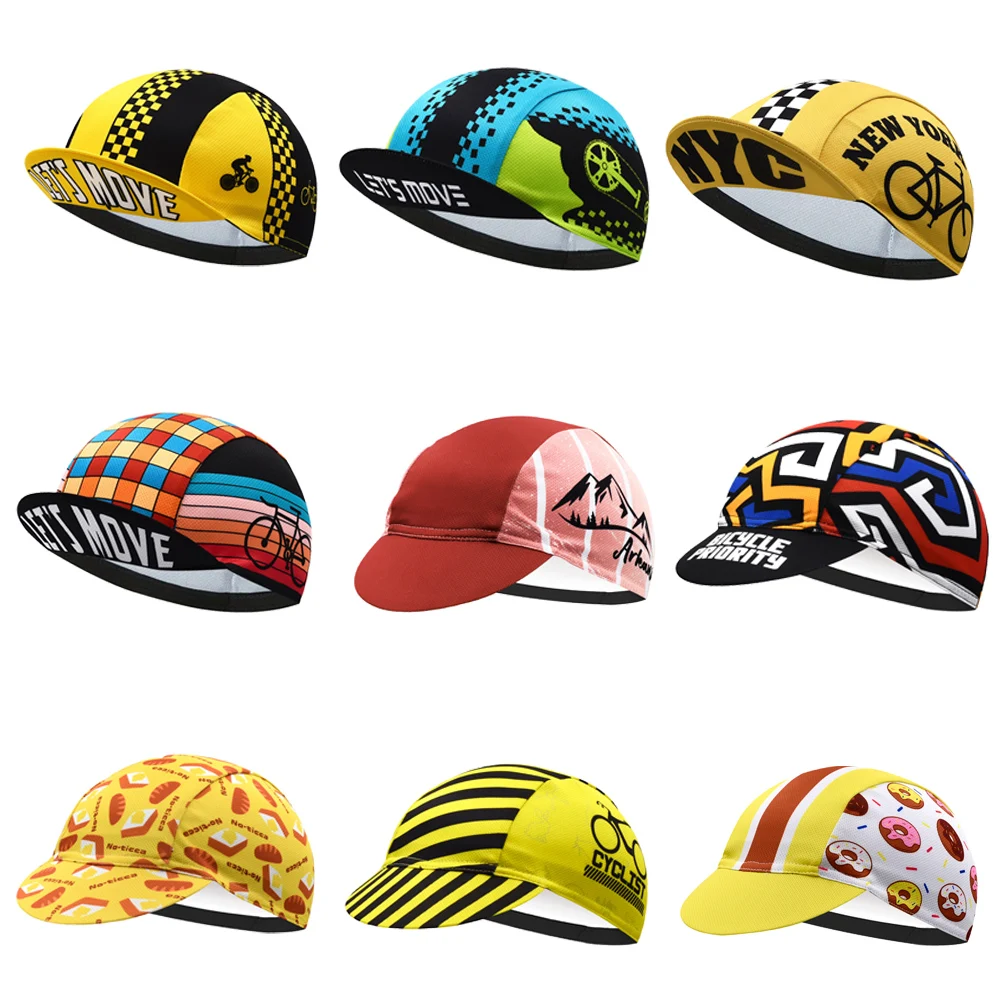Retro-Cycling-Cap-Breathable-Bicycle-Hat-Outdoor-Sports-Mountain-Bike ...