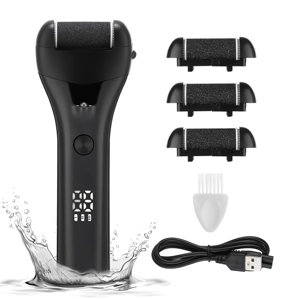 Electric Callus Remover Professional Foot File Pedicure Machine 3 Heads ...