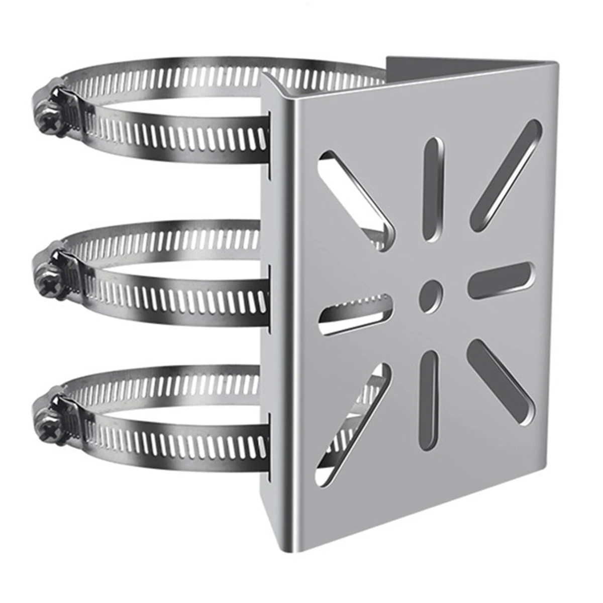 Upright-Post-Pillar-CCTV-Security-Camera-Bracket-Stainless-Steel-Anti ...