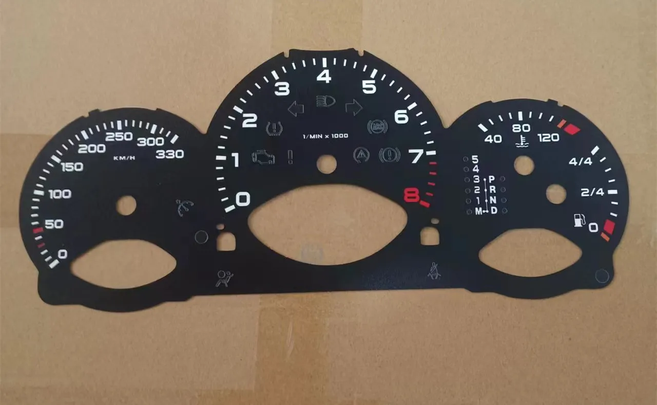 Gauge face Speedo Dials Disc For Porsche 987.2 Boxster 987 C2 Cayman ...