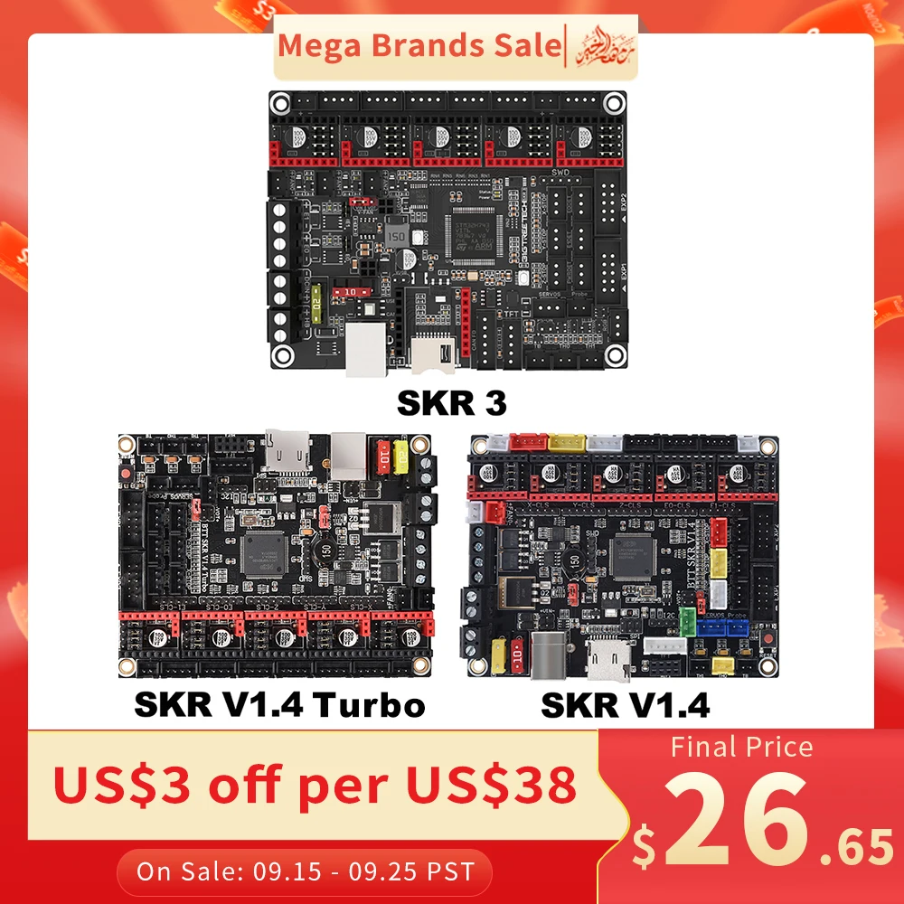 Bigtreetech Skr V1.4 Turbo Kit Btt Skr 2 Motherboard 3d Printer Parts ...