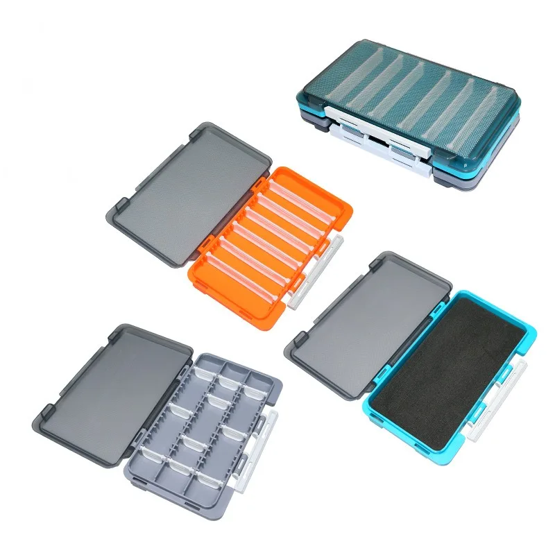 New-Plastic-Fishing-Box-Portable-Sponge-Pad-Fly-Lures-Boxes-Jig-Head ...