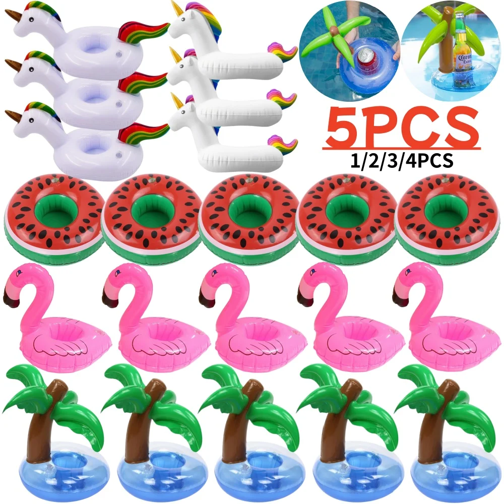Inflatable-Cup-Holder-Floating-Inflatable-Coconut-Tree-Beverage ...