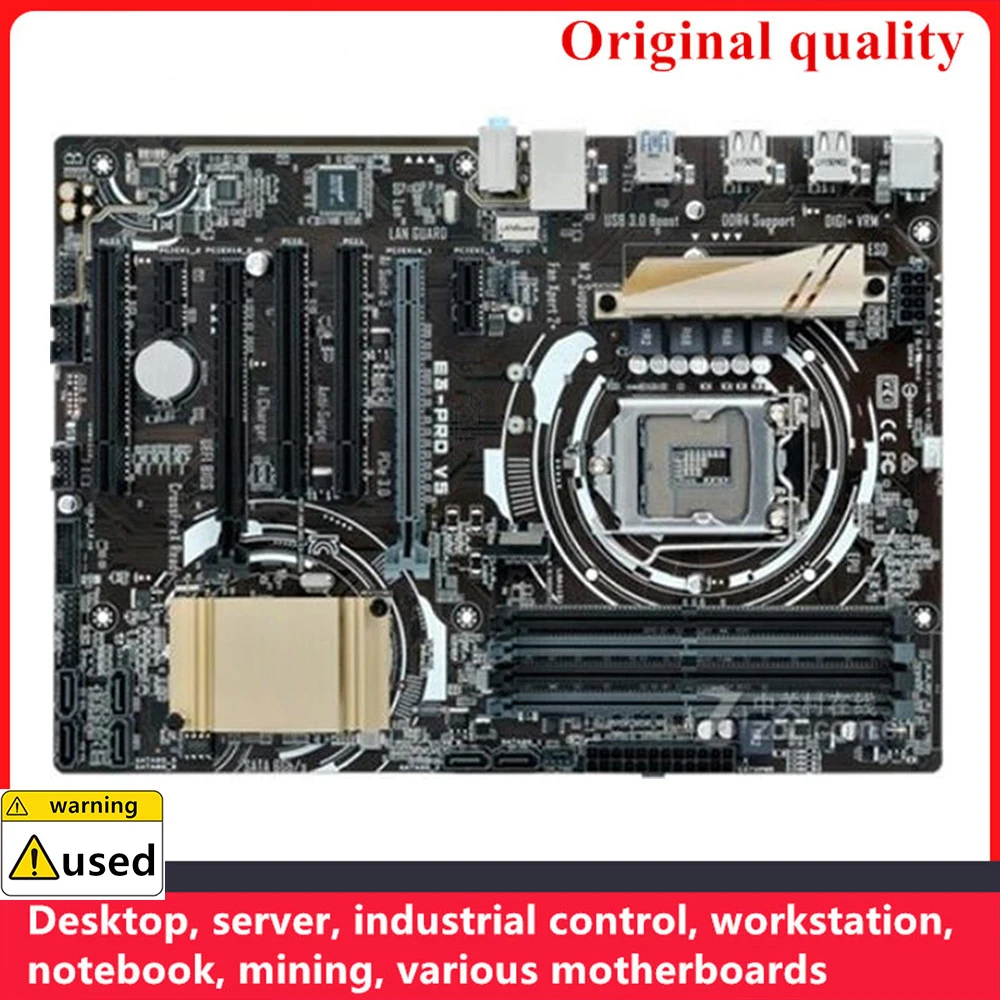Desktop-Mainboard-para-Intel-C232-placas-m-e-E3-PRO-V5-LGA-1151-DDR4 ...