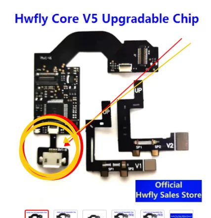 Newest Hwfly Core V5 Upgradable & Flashable Both Support V1 & V2 Erista ...