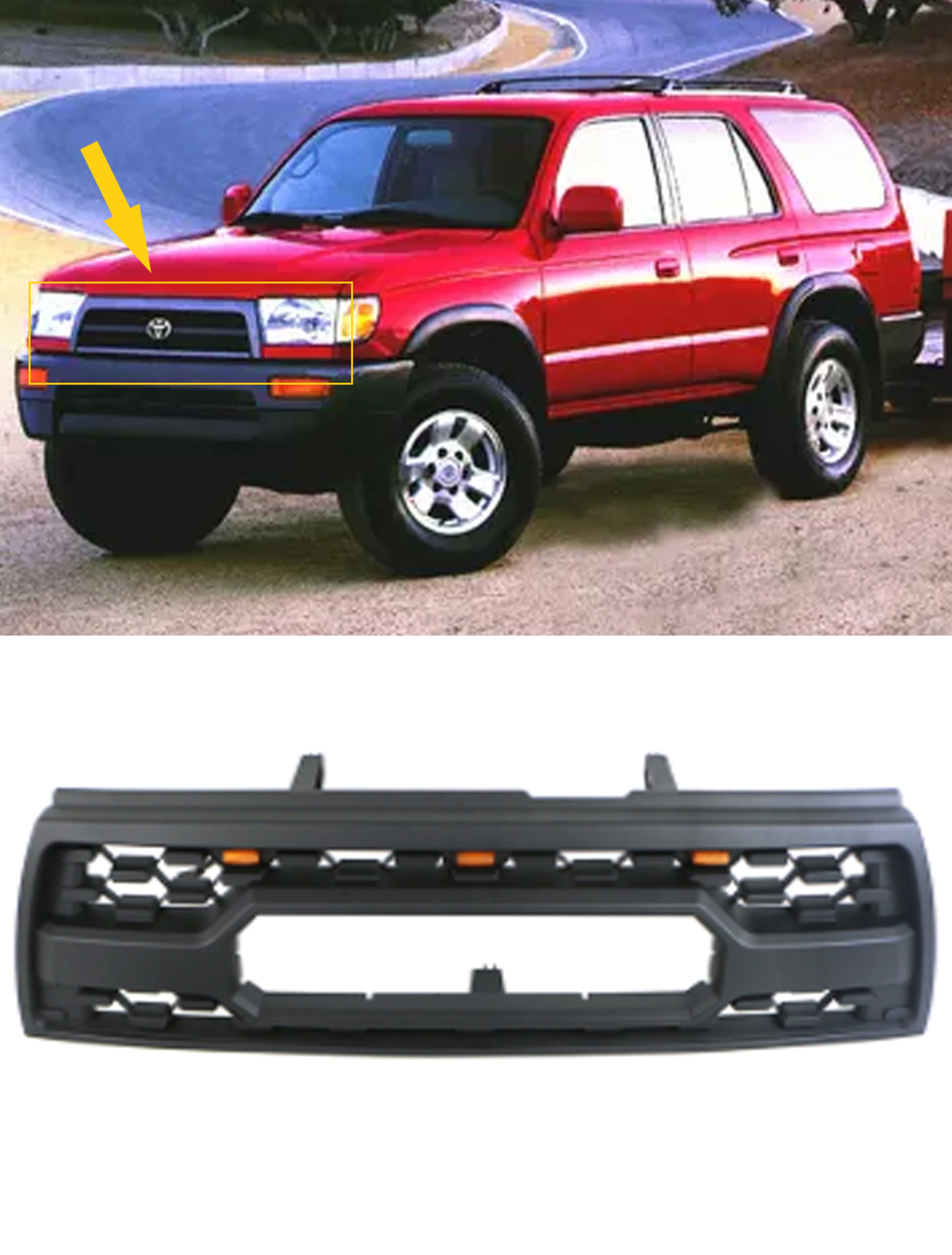 1996 Toyota T100 Front Bumper