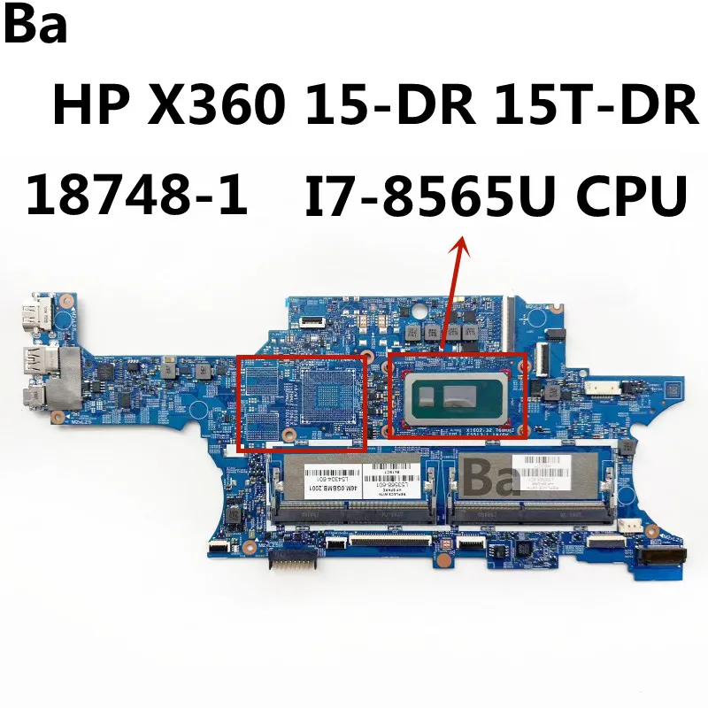For-HP-X360-15-DR-15T-DR-Laptop-Motherboard-18748-1-Mainboard-With-I7 ...