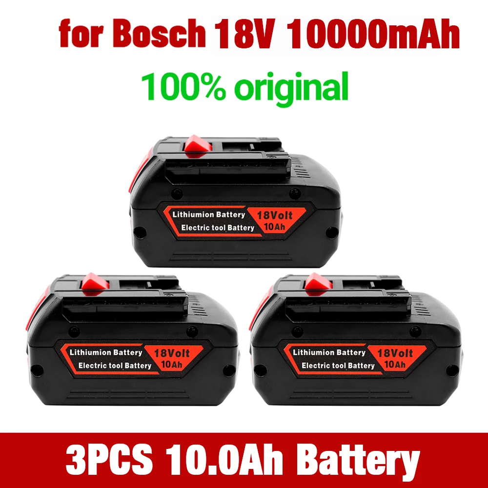 18V-10-0A-Rechargeable-Li-ion-Battery-For-Bosch-18V-Power-tool-Backup ...