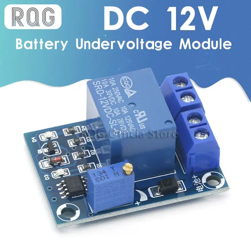 DC 12V Battery Undervoltage Low Voltage Cut off Automatic Switch ...