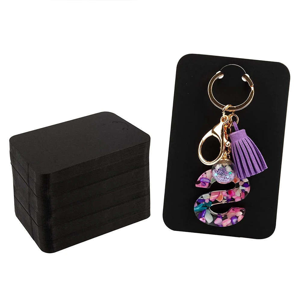 50pc-Keychain-Display-Card-Thicken-Cardboard-Paperboard-Holder-Stand ...