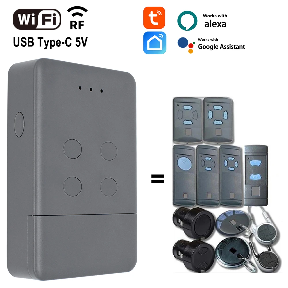 Pilot Hormann HÖRMANN 868.35MHz Tuya WiFi Smart Control Garage Gate ...