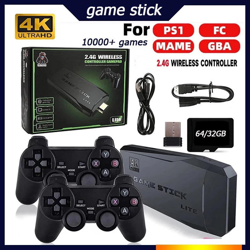 Videogame Sticks M8 Console 2.4G Dubbele Draadloze Controller Game ...