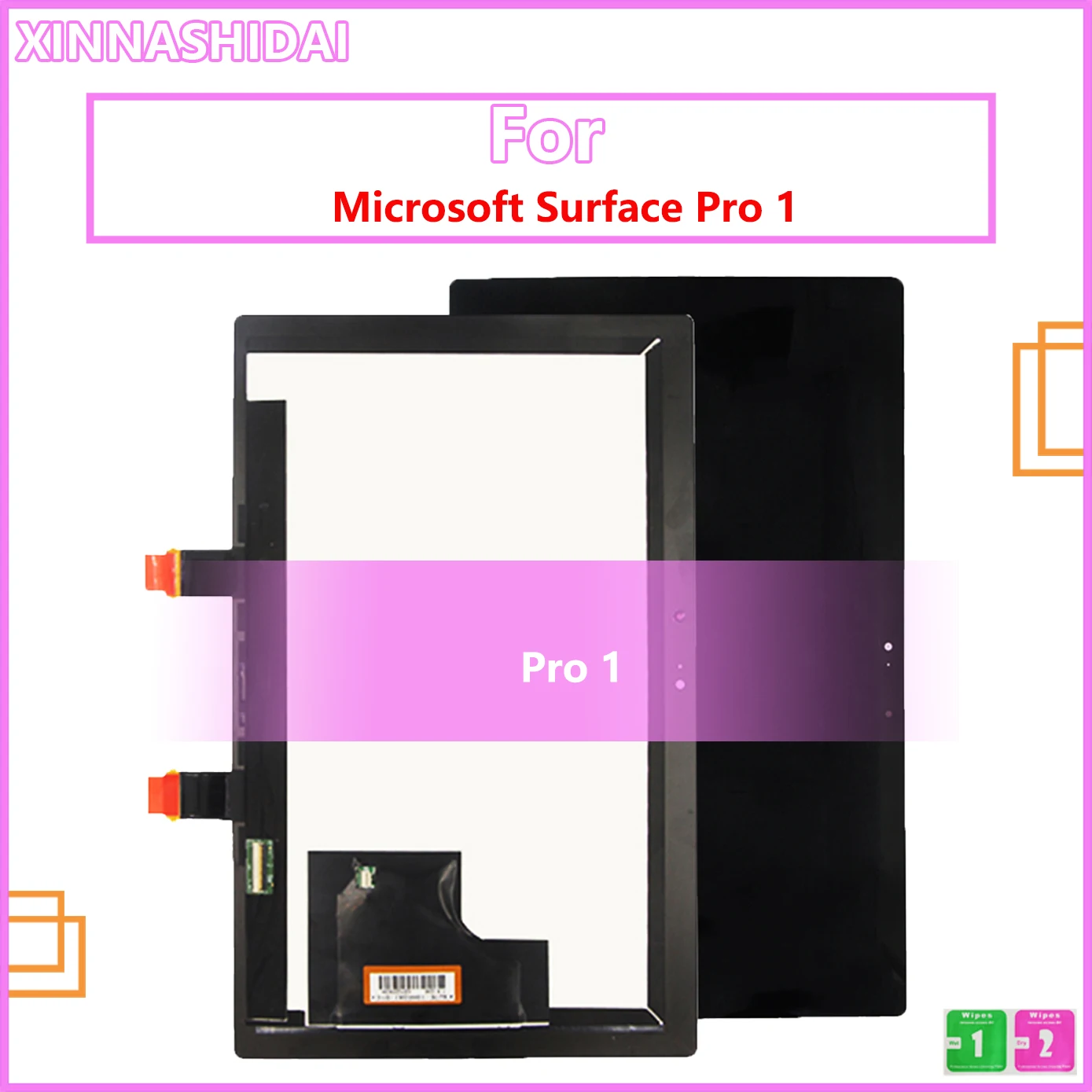 100% Tested For 10.6" For Microsoft Surface Pro 1 1514 Pro 2 1601 Lcd ...