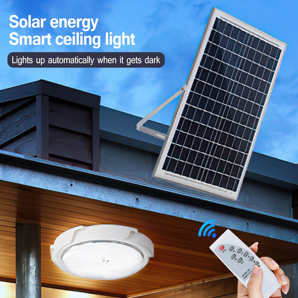 Solar-Ceiling-Light-Home-Indoor-Veranda-Solar-Power-Lamp-IP66 ...