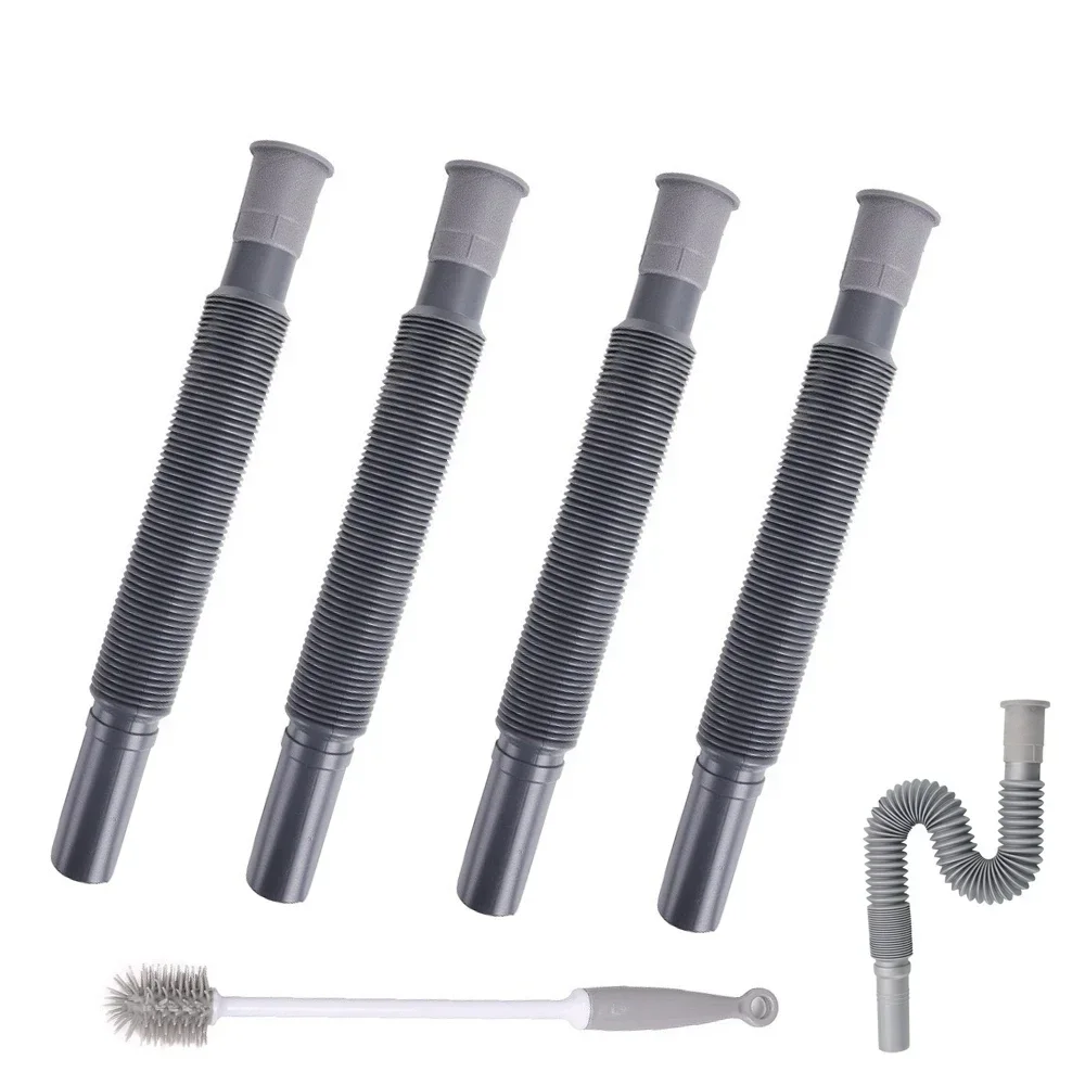 Collapsible Flexi Extendable Waste Water Outlet Pipe Connection Caravan ...