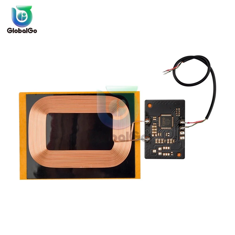 Wireless Charging Coil Receiver Module | 5v Wireless Charging Module ...