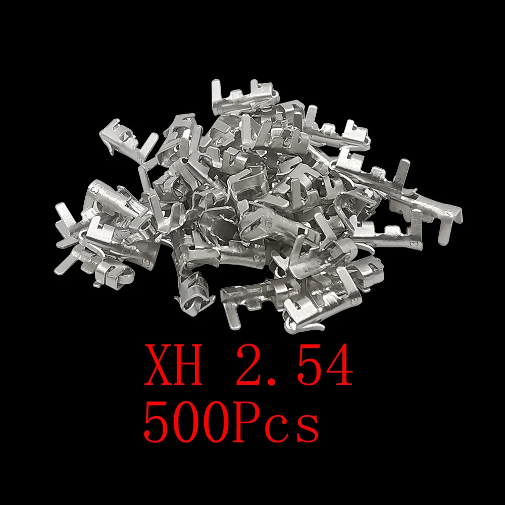 500Pcs/lot XH 2.54mm Female Connector Reed Cold Head Metal Terminal ...