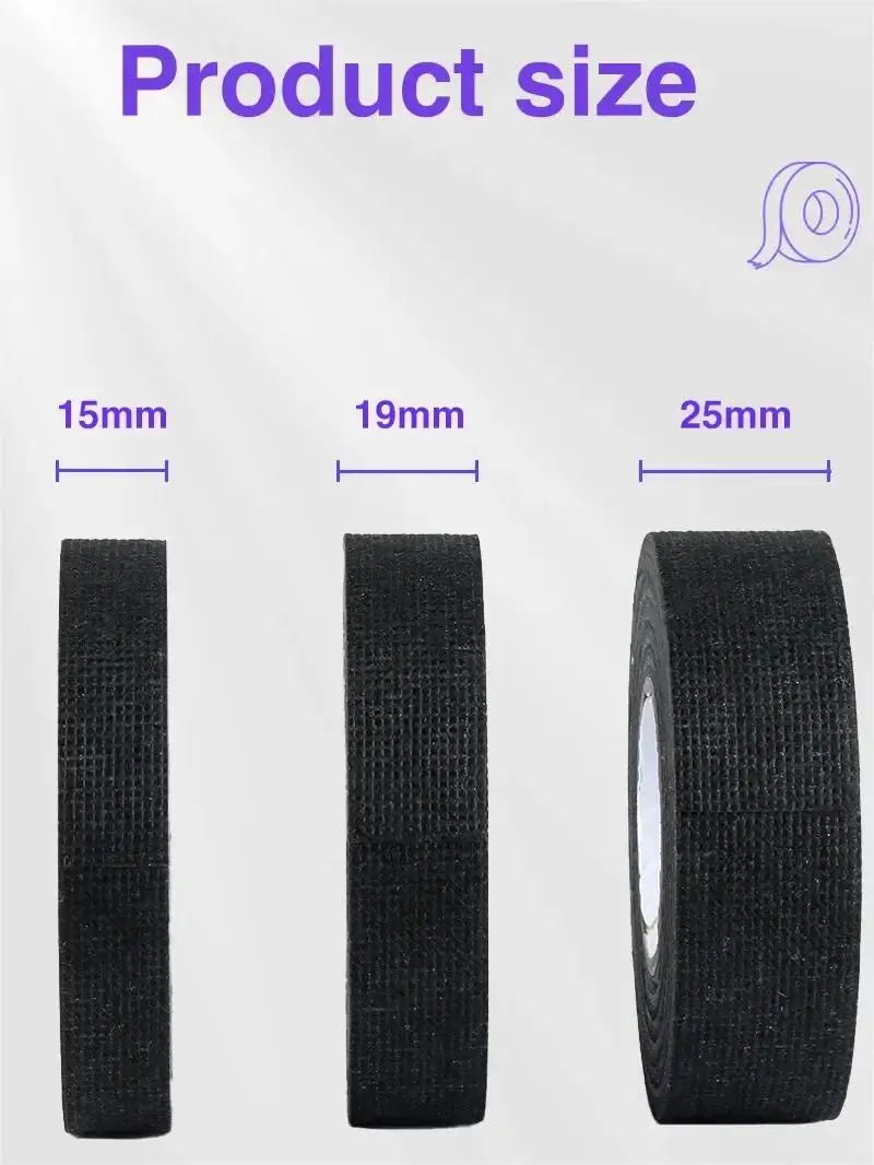 Electrical-Tape-Heat-resistant-Harness-Bundle-Insulation-Auto-Wiring ...