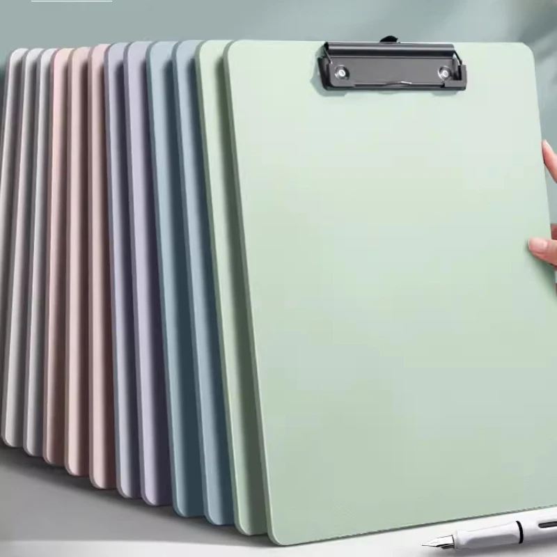 A4-File-Folder-Paper-Holder-Office-Clipboard-Writing-Pad-Memo-Clip ...