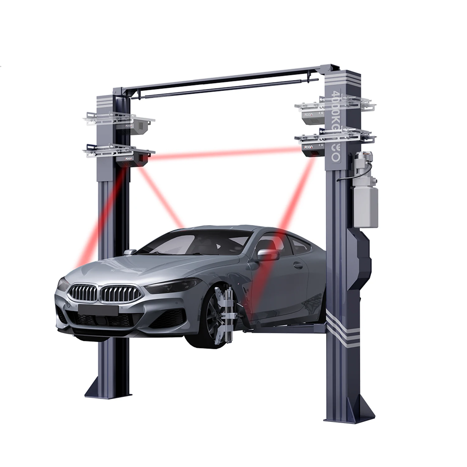 Wheel-Alignment-Machine-Full-Set-FCAR-FD-505S-5-Cameras-Suspended-Type ...
